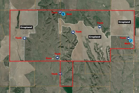 1,579.45 acres in Custer County, Nebraska