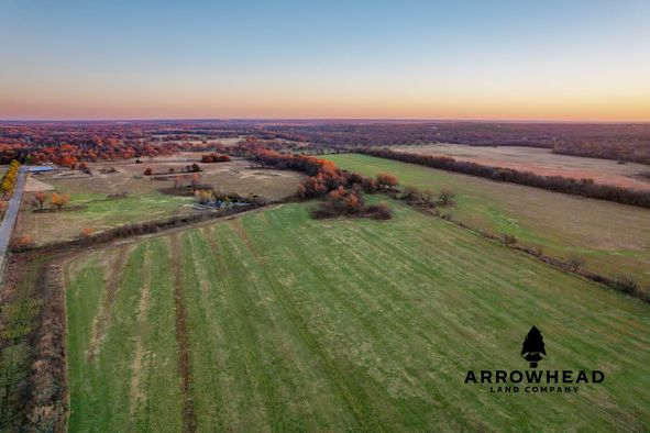 124 acres in Lincoln County, Oklahoma
